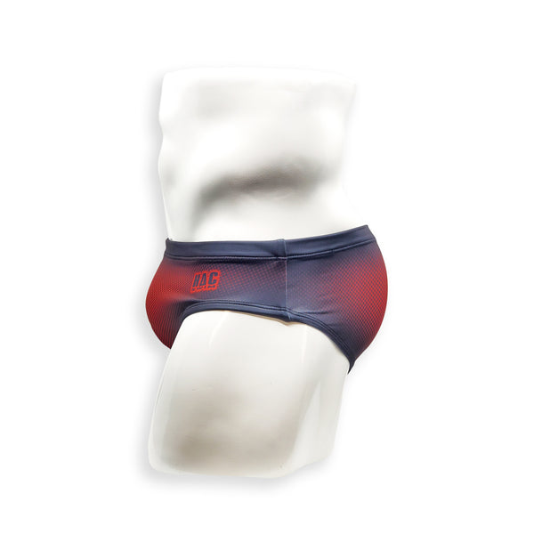Basic Swim Brief - Red Ballistic – HAC Swim
